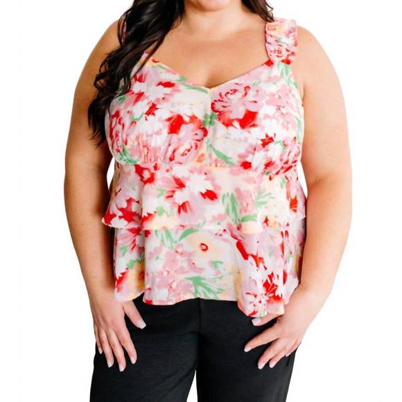 Emily Wonder | Tops | New Emily Wonder Layered Tiered V Neck Sleeveless ...